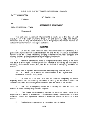 Fillable Online CONFIDENTIAL MUTUAL SETTLEMENT AGREEMENT AND RELEASE ...