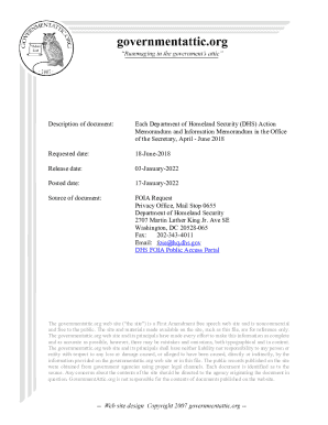 Fillable Online DHS Security Authorization TemplatesHomeland Security ...