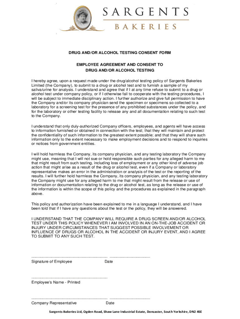 Fillable Online www.myjaxchamber.comclientuploadsDRUG AND/OR ALCOHOL ...