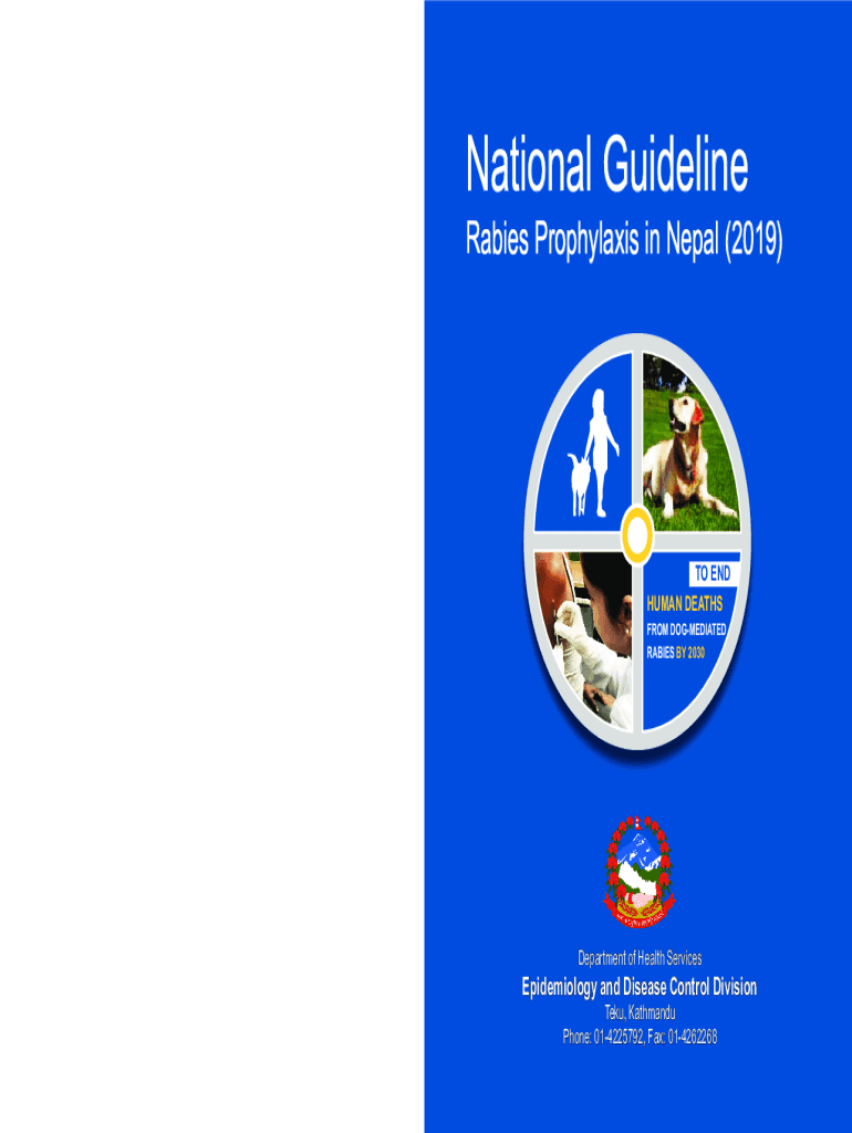 Fillable Online ncdc.gov.inindex1National Guidelines on Rabies ...