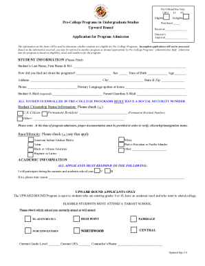 Fillable Online FREE 50+ Admission Forms in PDFMS WordCollege Admission ...