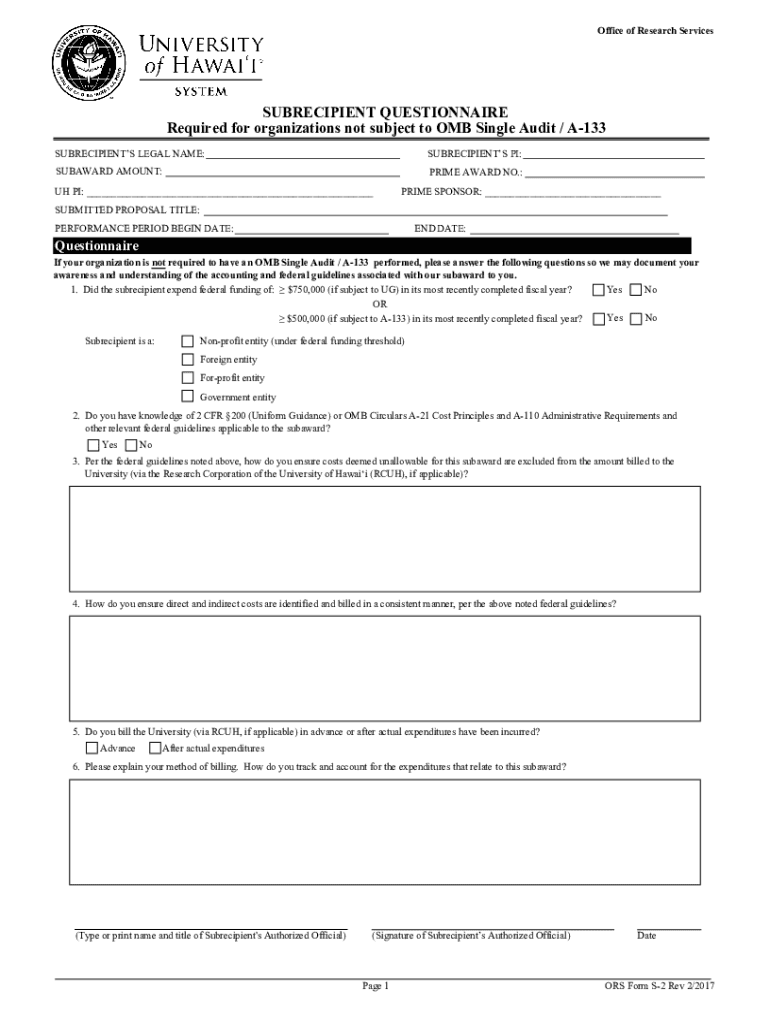 Fillable Online 1library.netarticlemonitoring-subrecipients2135 MONITORING SUBRECIPIENTS NOT ...