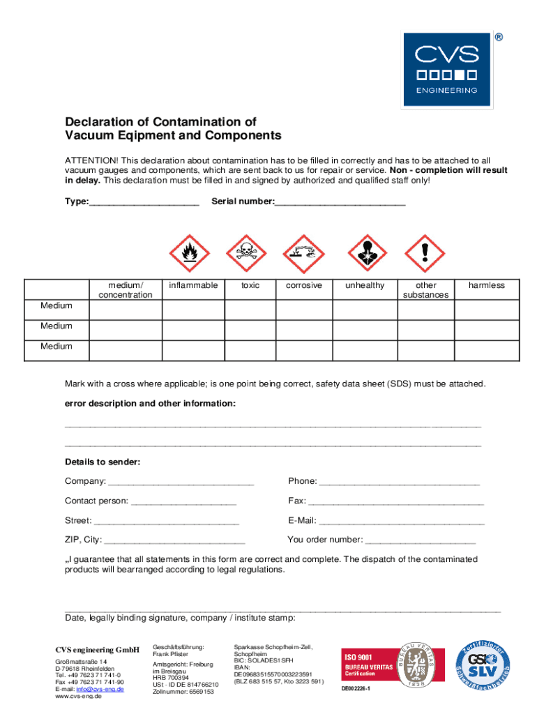 Fillable Online www.buschvacuum.comdocuments10180Declaration of ...