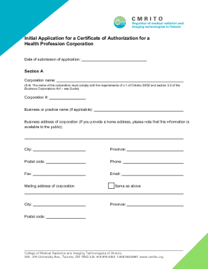 Fillable Online www.cdho.orgpdfsreferenceGuide to an Application for a ...