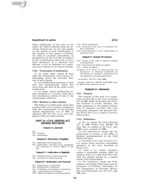 Fillable Online www.justice.govolpdoj-regulationsDOJ Regulations ...