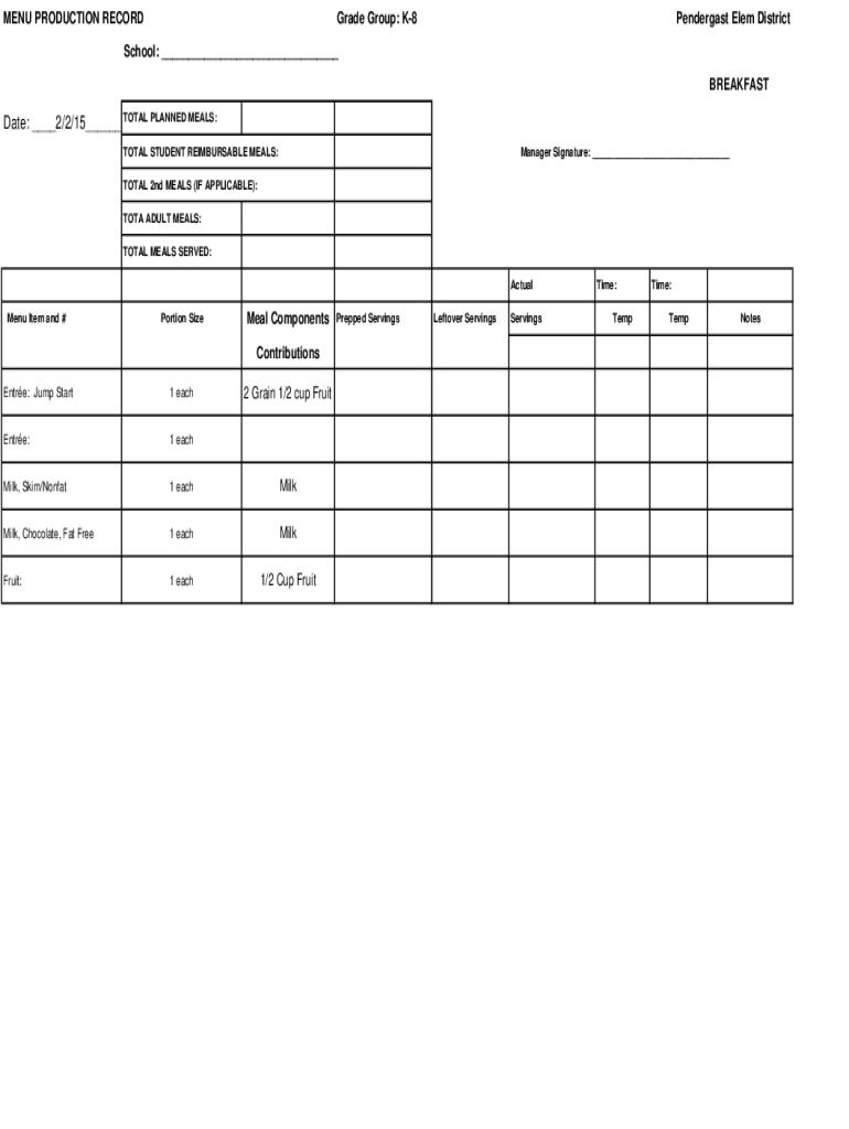 Fillable Online slidetodoc.comproduction-worksheets-and-menuProduction ...
