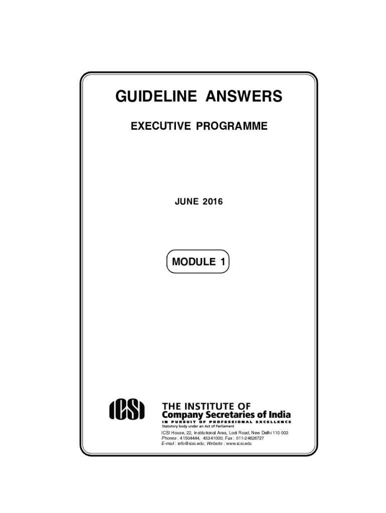 Fillable Online Icsi Guideline Answers - Fill Online, Printable ...