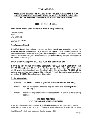 Fillable Online Payment Notice Templates - Google Docs, MS Word, Pages ...