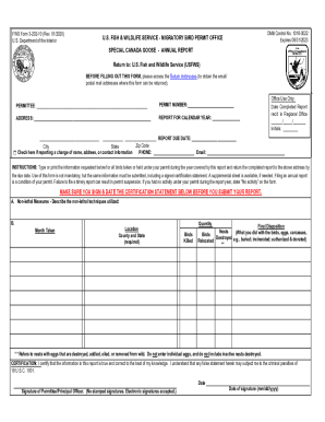 Fillable Online FormsU.S. Fish & Wildlife Service - FWS Fax Email Print ...