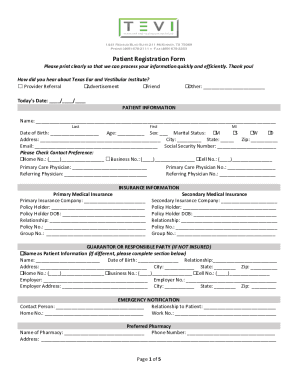 Fillable Online www.tevimed.coment-officeENT Office - ENT Serving ...