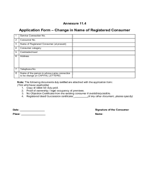 Fillable Online Annexure - 10 Application formConversion of Services ... Fax Email Print - pdfFiller