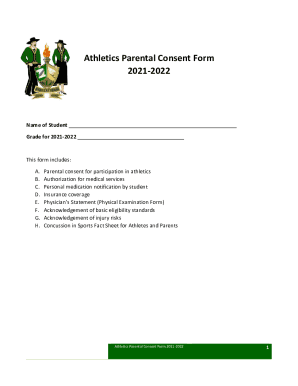 Fillable Online www.pdffiller.com535348541--Athletics-ParentalFillable Online Athletics Parental ...