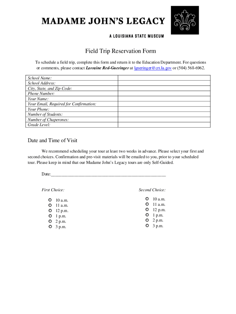 Fillable Online Reservation Forms - Form TemplatesJotform Fax Email ...