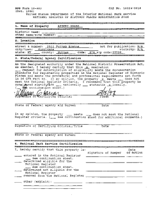 Fillable Online www.akronlibrary.orgimagesDivisionsNPS Form 10-900 OMB ...