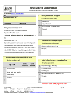 Fillable Online www.commerce.wa.gov.auworksafeasbestosAsbestos ...