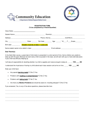 Fillable Online www.coursehero.comFamilyRegistrationCarddocFamily ...