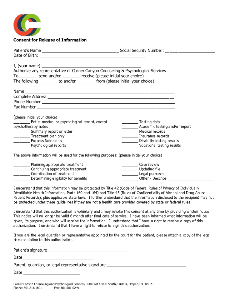 Fillable Online Disclosure with Consent - Social Security ...