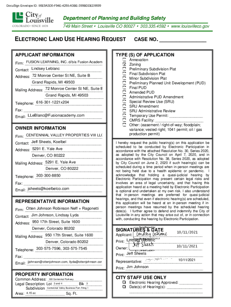 Fillable Online Department of Planning and Building Safety ELECTRONIC LAND ... Fax Email Print ...