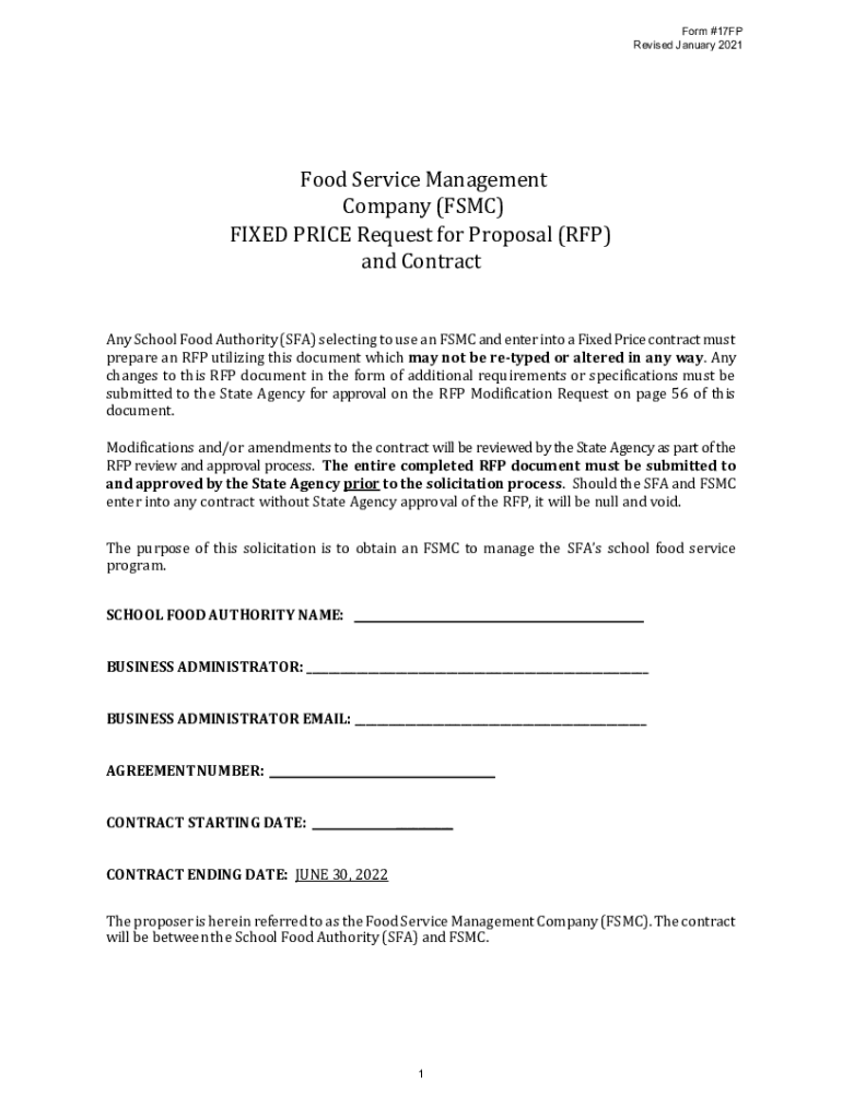 Fillable Online Form 17FP - PDF - Fixed Price RFP Contract SY21-22.docx ...