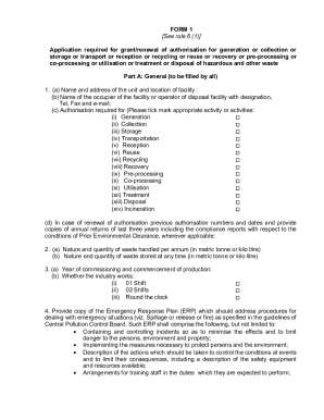 Fillable Online FORM 1FORM 1 See rule 6 (1)FORM 1 See rule 6 (1)FORM 1 ...