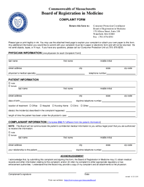 Fillable Online www.mass.gov07onCommonwealth of Massachusetts--Board of ...