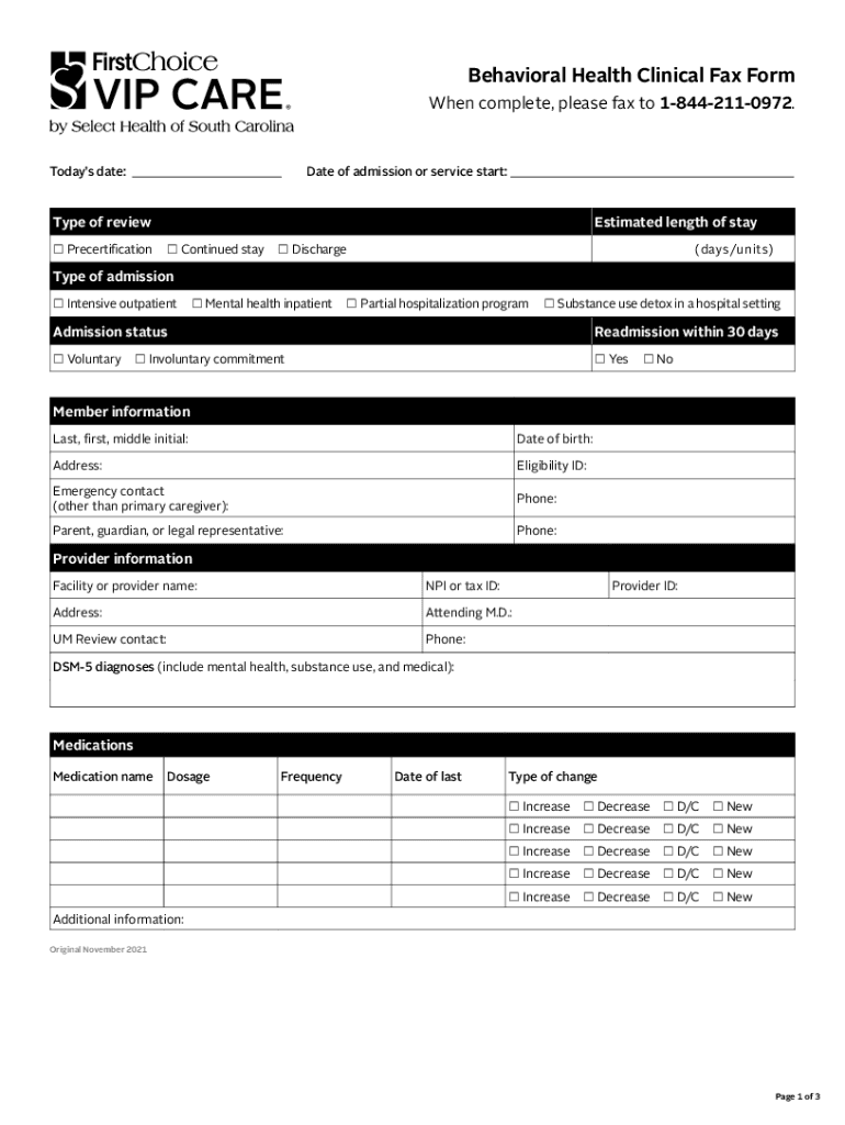 Fillable Online review-usmm.centene.comcontentdamBEHAVIORAL HEALTH ...