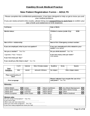 44 New Patient Registration Templates23+ Patient Registration Templates ...