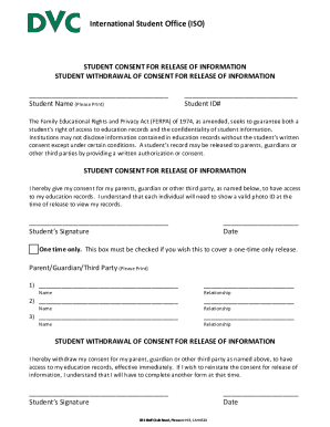 Fillable Online Pathfinder consent form Fax Email Print - pdfFiller