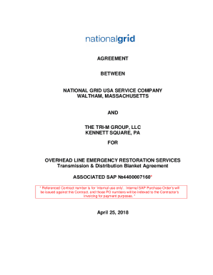 Fillable Online Agreement 4400007160 - Tri-M Group Fax Email Print ...