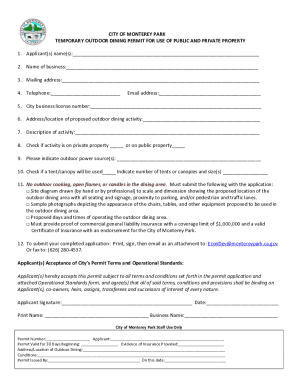 Fillable Online www.montereypark.ca.govDocumentCenterViewCITY OF ...