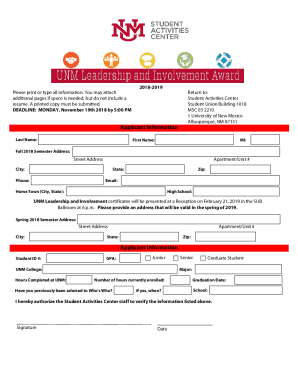 Fillable Online sac unm admissions.unm.edufuture ...