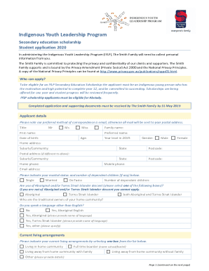 Fillable Online studyworkgrow.com.auscholarshipindigenousIndigenous ...