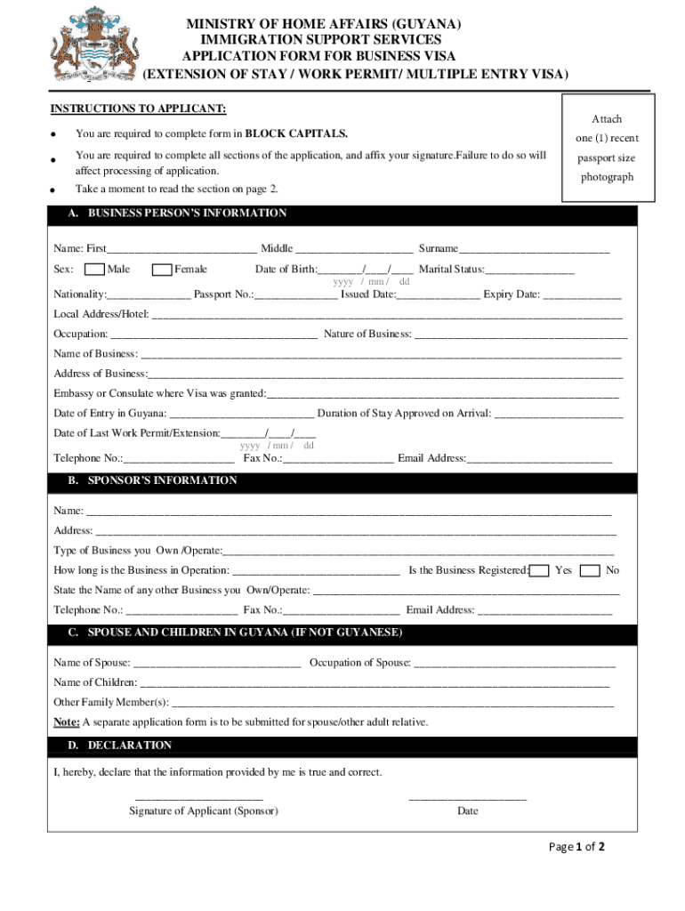 Fillable Online moha gov Department of Citizenship and Immigration ...