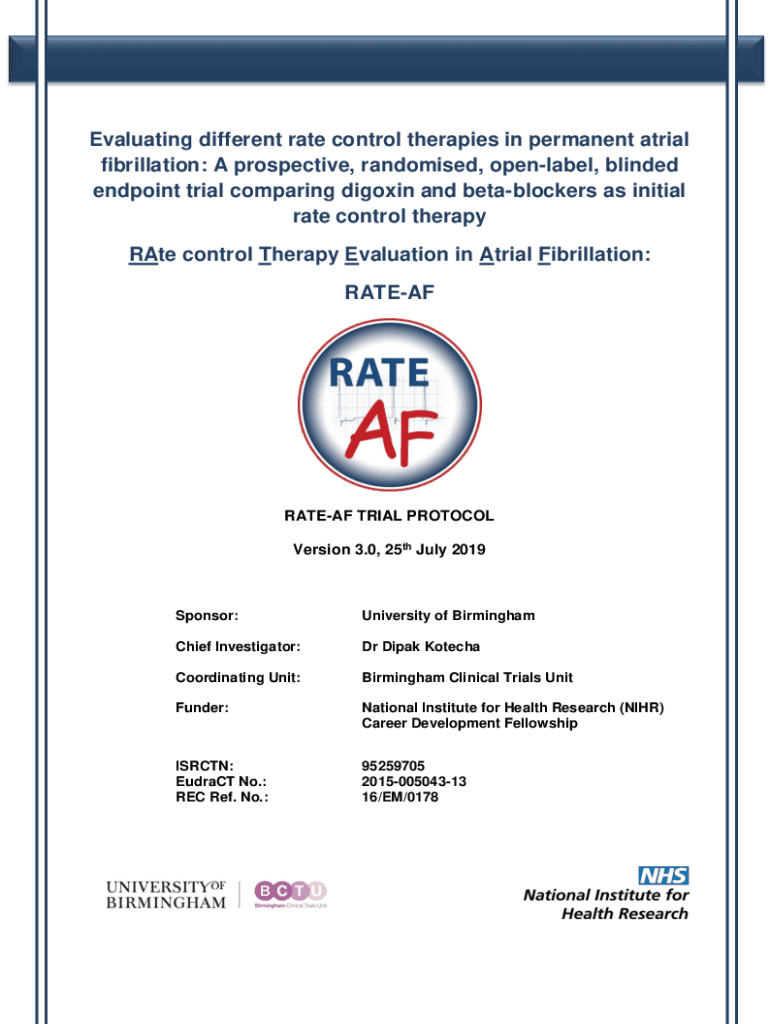 Fillable Online Rate- and Rhythm-Control Therapies in Patients With ...
