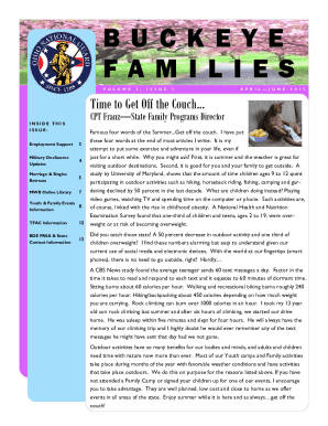 Fillable Online ong ohio ong.ohio.gov BuckeyeFamiliesApril-June2014The ...