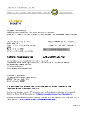 Professional Services Request for Proposals (Rfp) Template ... Doc ...