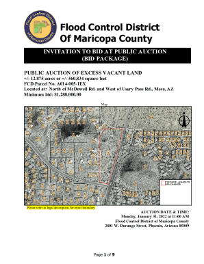 Fillable Online Flood Control District Of Maricopa County Fax Email ...