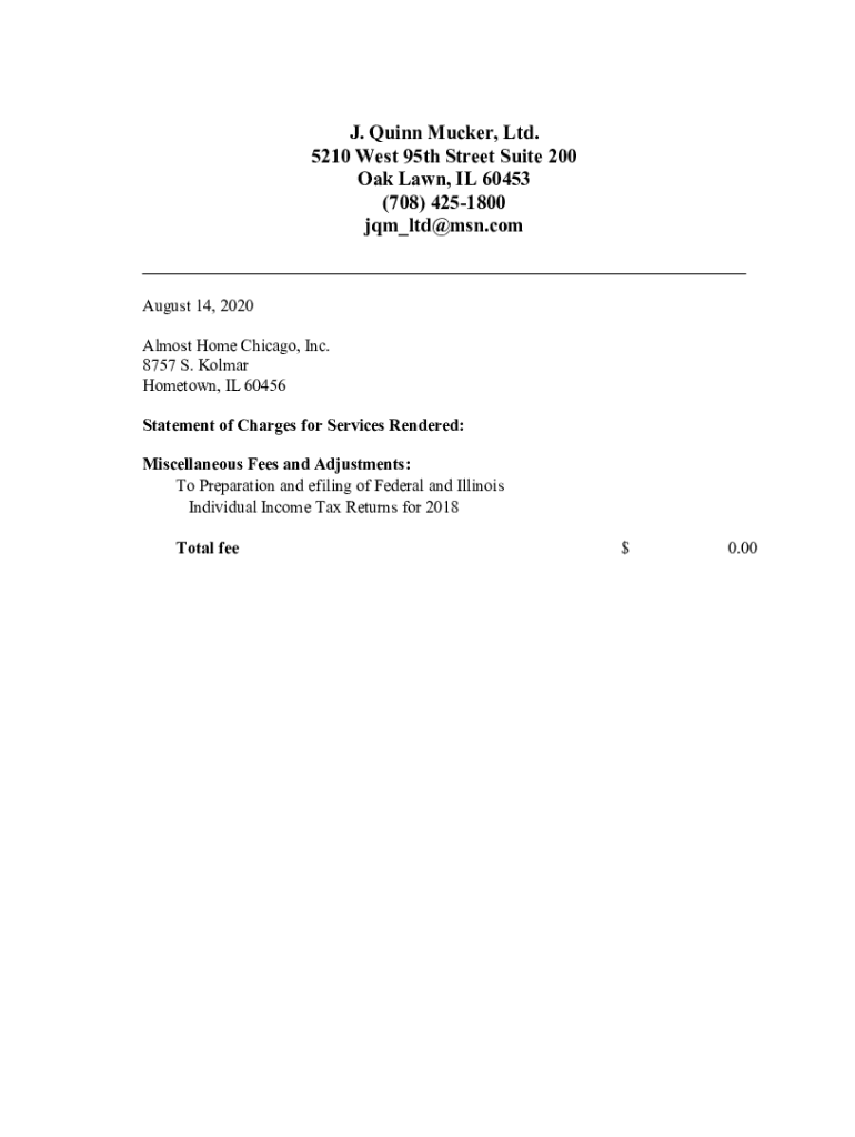 Fillable Online www.jqmltd.comabout-usJ. Quinn Mucker, Ltd.: A ...