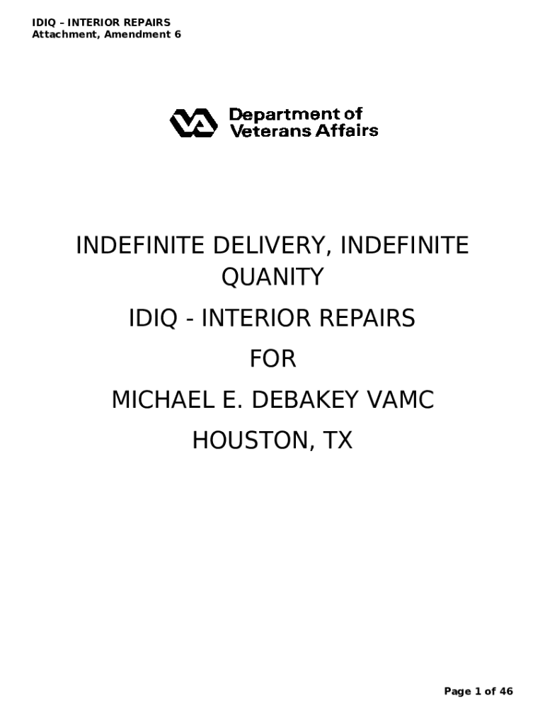 Indefinite Delivery/Indefinite Quantity (IDIQ) for Repairs ... Doc ...