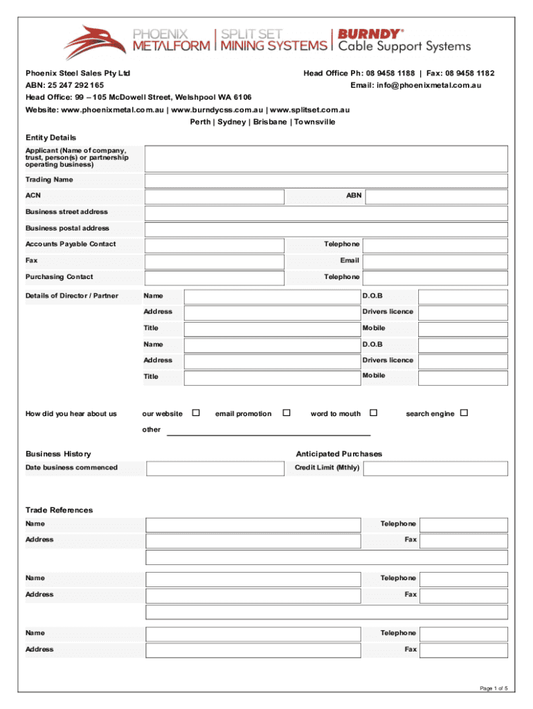 Fillable Online Phoenix Metalform - corporate brochure by Business ...