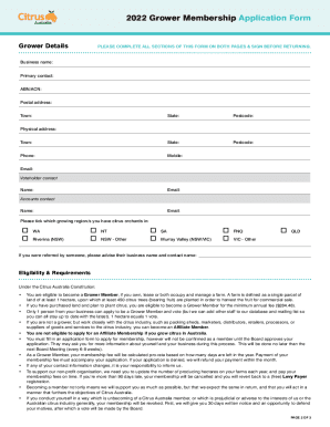 Fillable Online MWI Membership Form-Grower Fax Email Print - pdfFiller