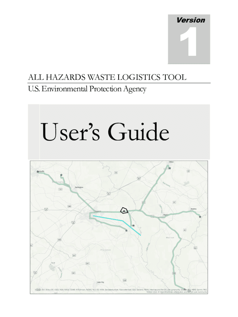 Fillable Online cfpub epa ALL HAZARDS WASTE LOGISTICS TOOL U.S ...