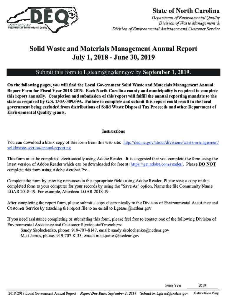 Fillable Online Reporting Forms NC DEQ Fax Email Print - pdfFiller
