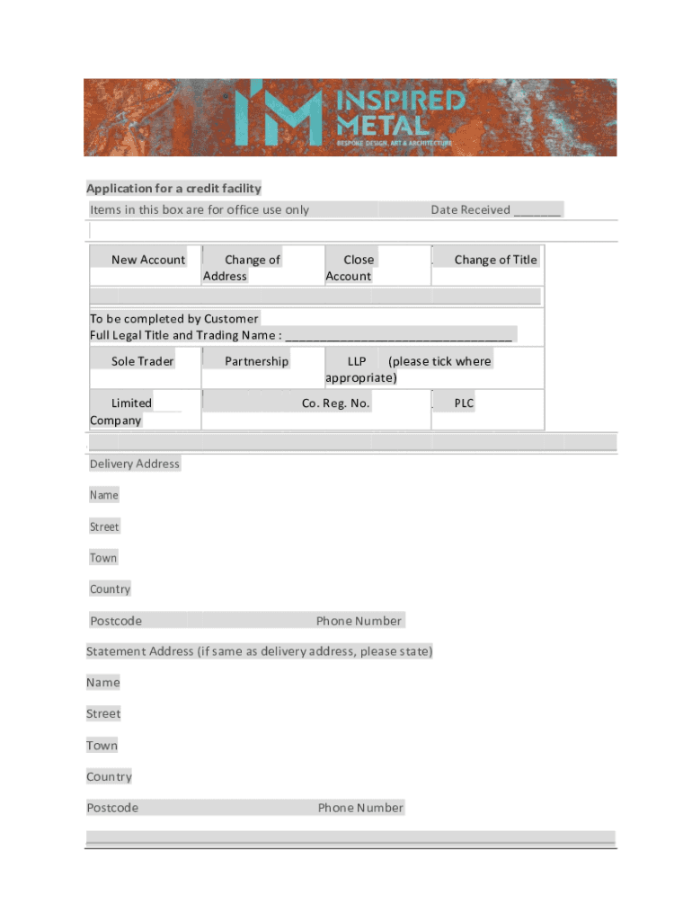 Fillable Online www.freetemplatedownloads.netCredit-Application ...