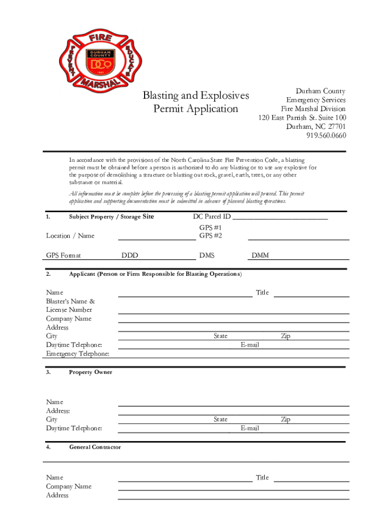 Fillable Online firemarshal.wv.govDivisionsFire ServicesExplosives ...