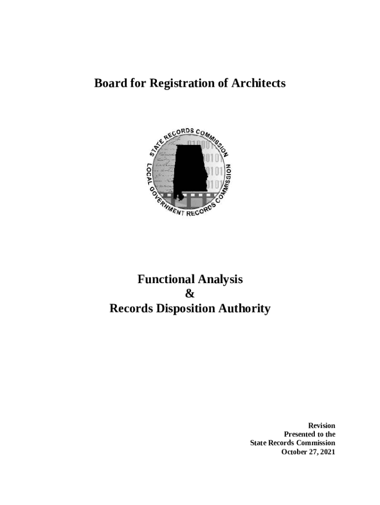 Request for Records Disposition Authority - Archives Doc Template ...