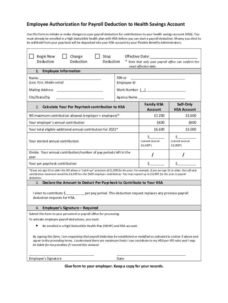 Fillable Online PEBB Employee Authorization for Payroll Deduction toPEBB Employee Authorization ...