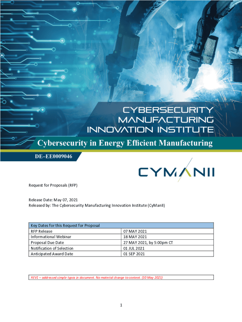 Fillable Online www.cesmii.orgsmic-request-for-proposalSmart ...