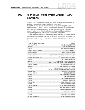 Fillable Online pe usps postalpro.usps.comnode2590L004 3-Digit ZIP Code ...