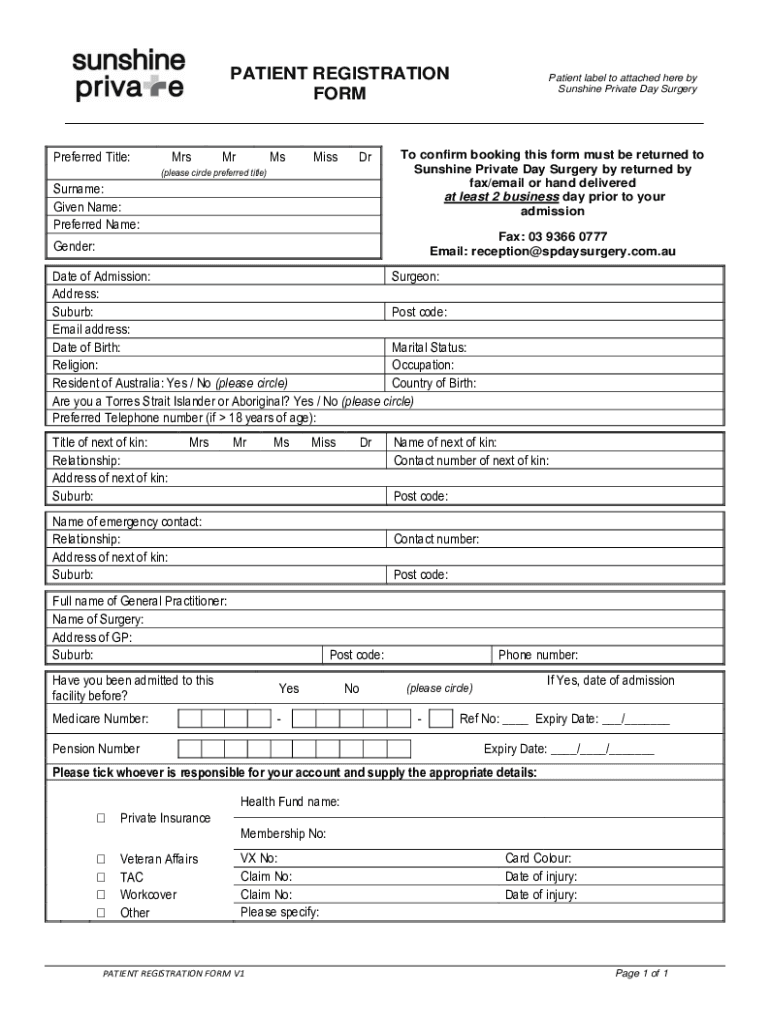 Fillable Online PATIENT REGISTRATION FORM.docx - UTOPIA MEDICAL CLINIC ...